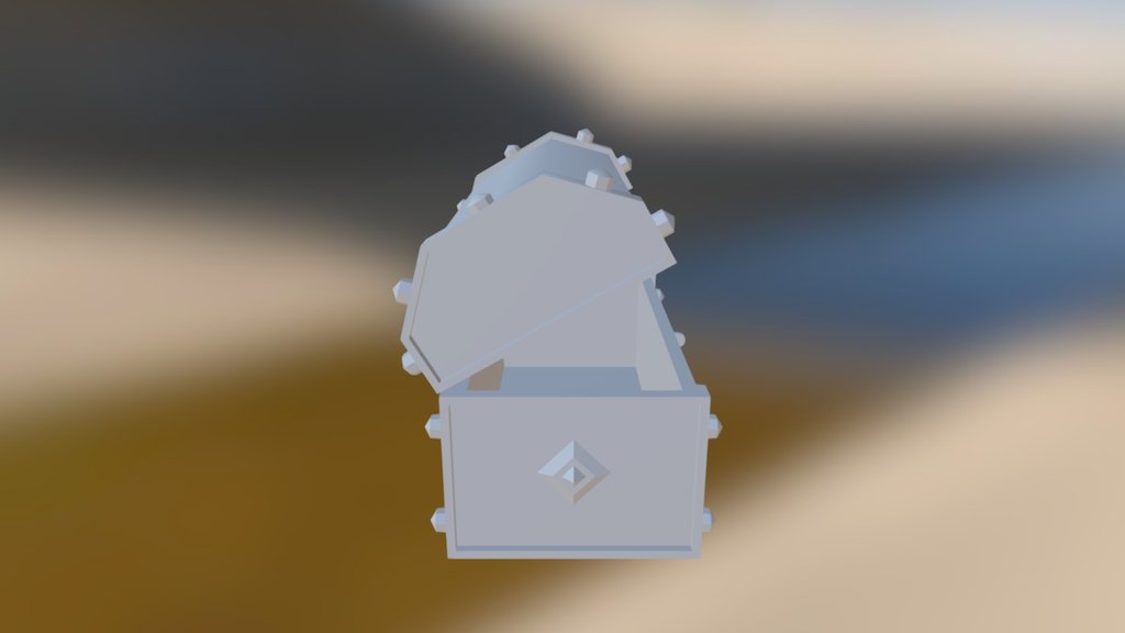 Easy Prop: Treasure Chest - Download Free 3D model by mitchbernstein ...
