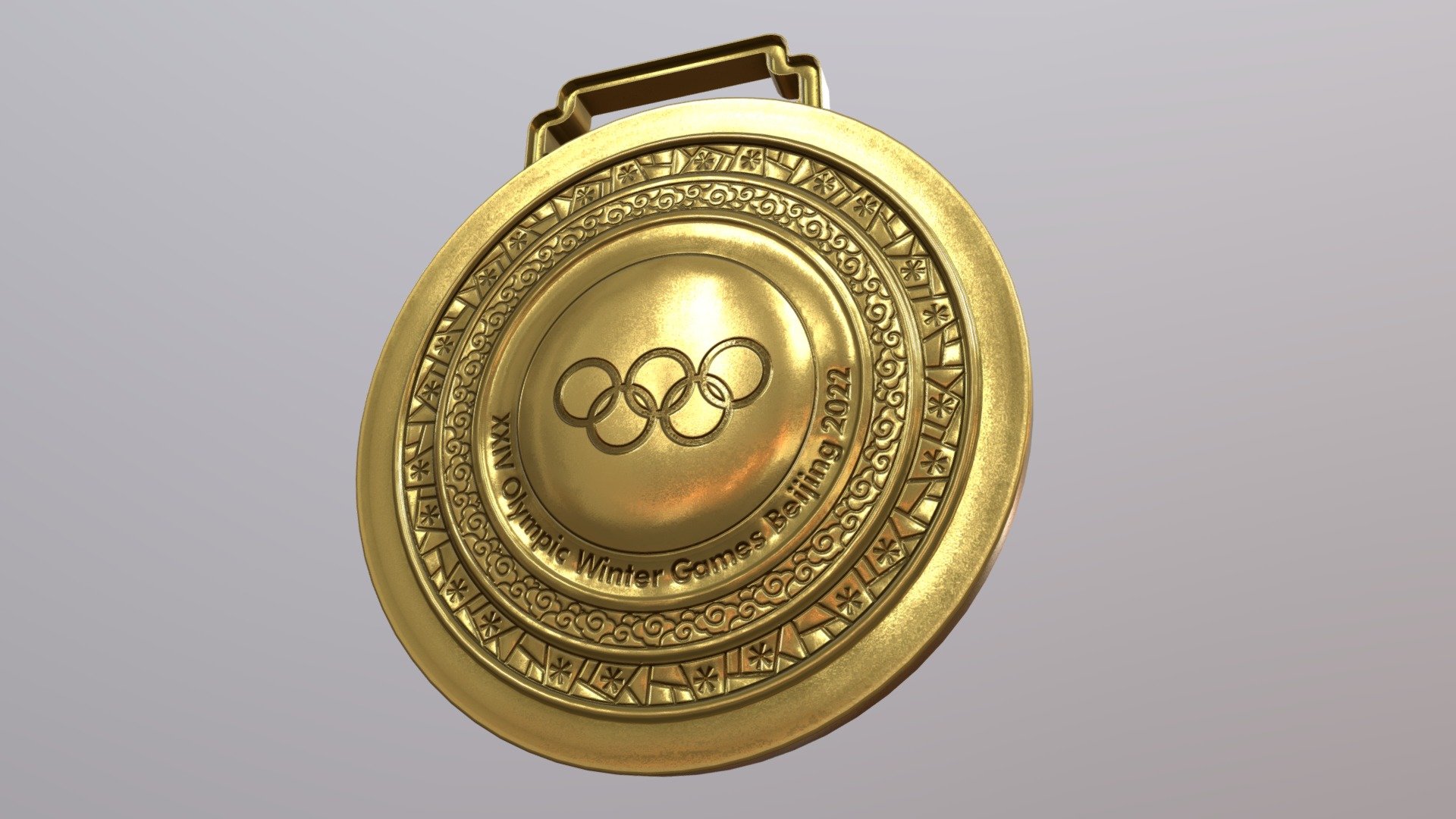 BeijinOlympics GoldMedal - 3D model by TTBros (@harukiharuki1) [3eb6698 ...