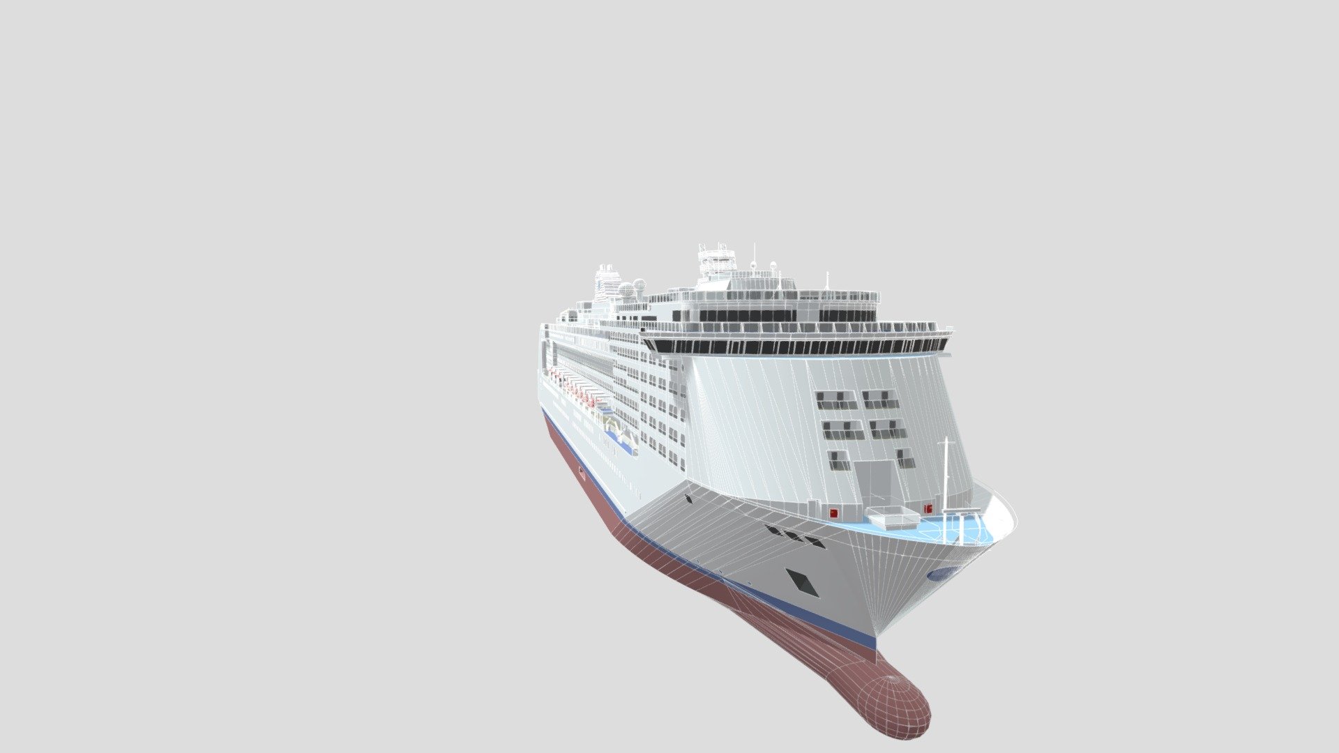 Pride Of America - Download Free 3D model by Gman The Cruise Dude ...
