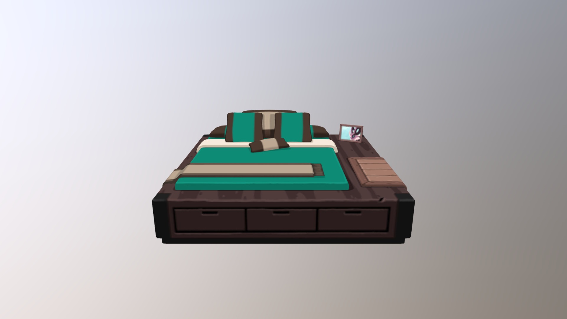 Bed 512x512 - 3D model by AlvPesquera [3eb8603] - Sketchfab