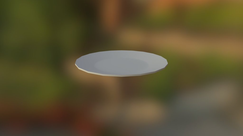 Plate - 3D model by alexhouser [3eb8695] - Sketchfab