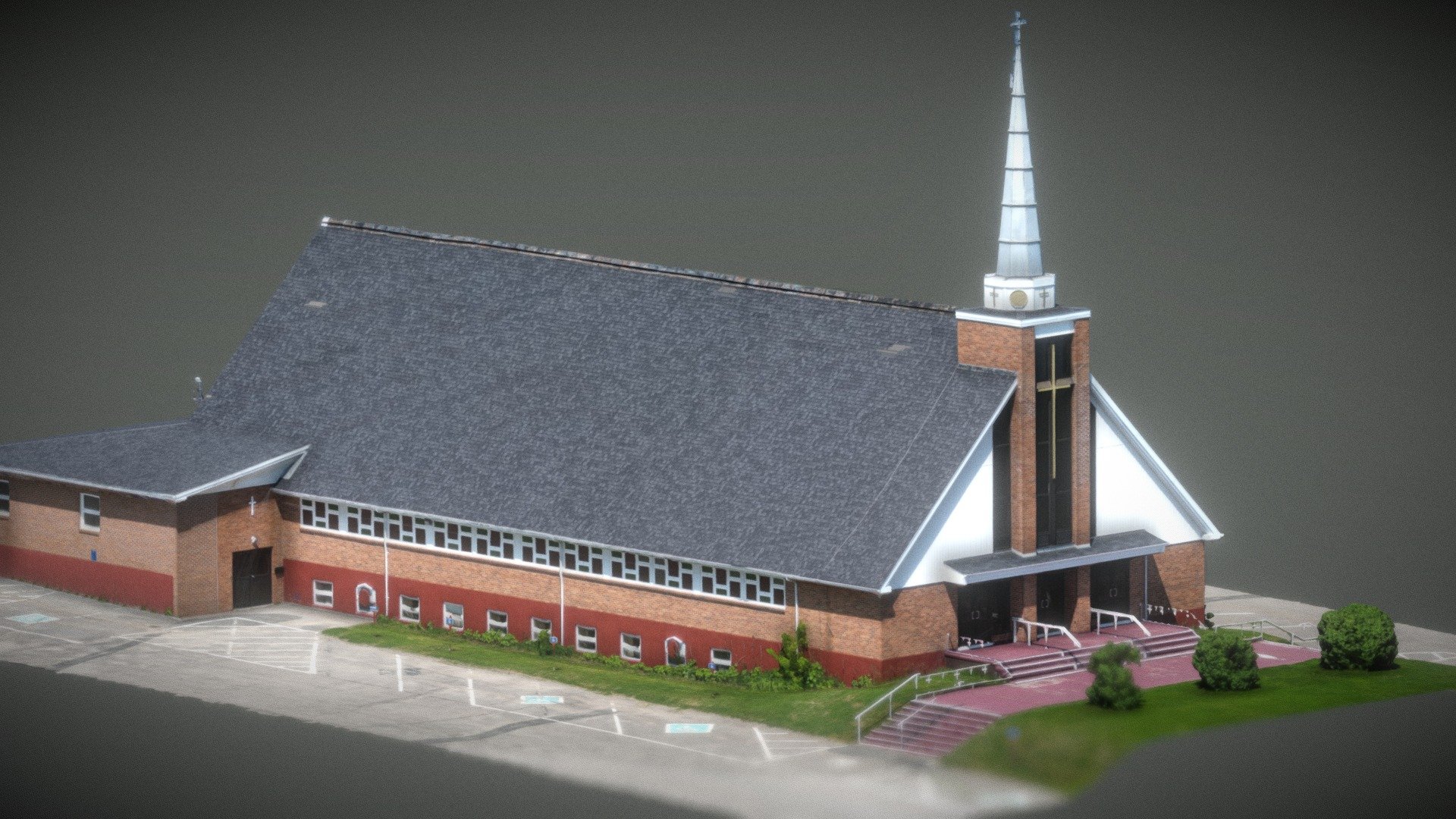 Our Lady of the Holy Rosary Catholic Church - Download Free 3D model by ...