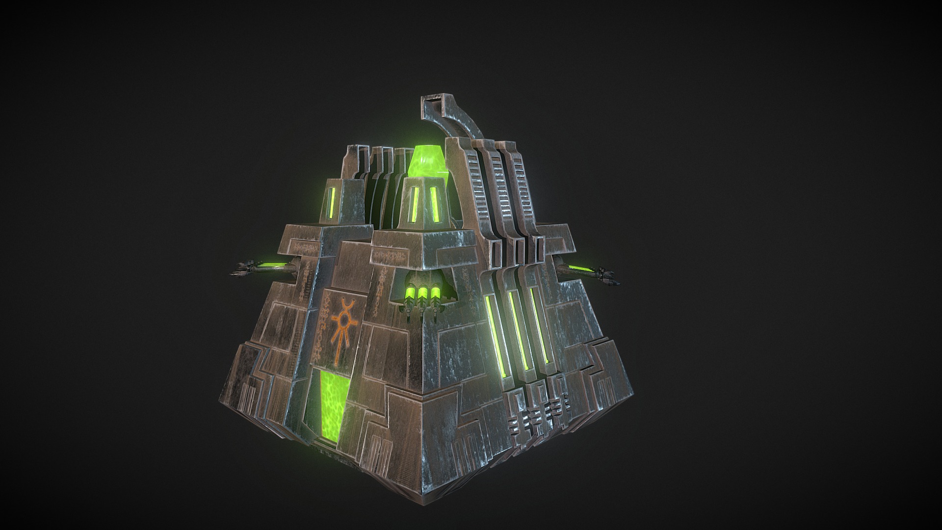 necron monolith - Download Free 3D model by KonstantinErmakov [3eb8ed5 ...