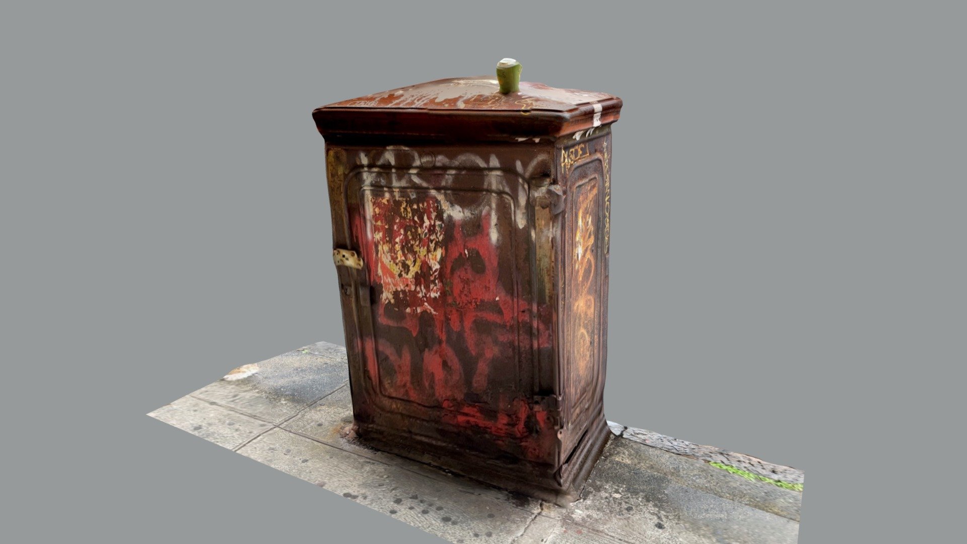 Rusty Box With Coffee Cup - Download Free 3D model by Jimmy Gunawan ...