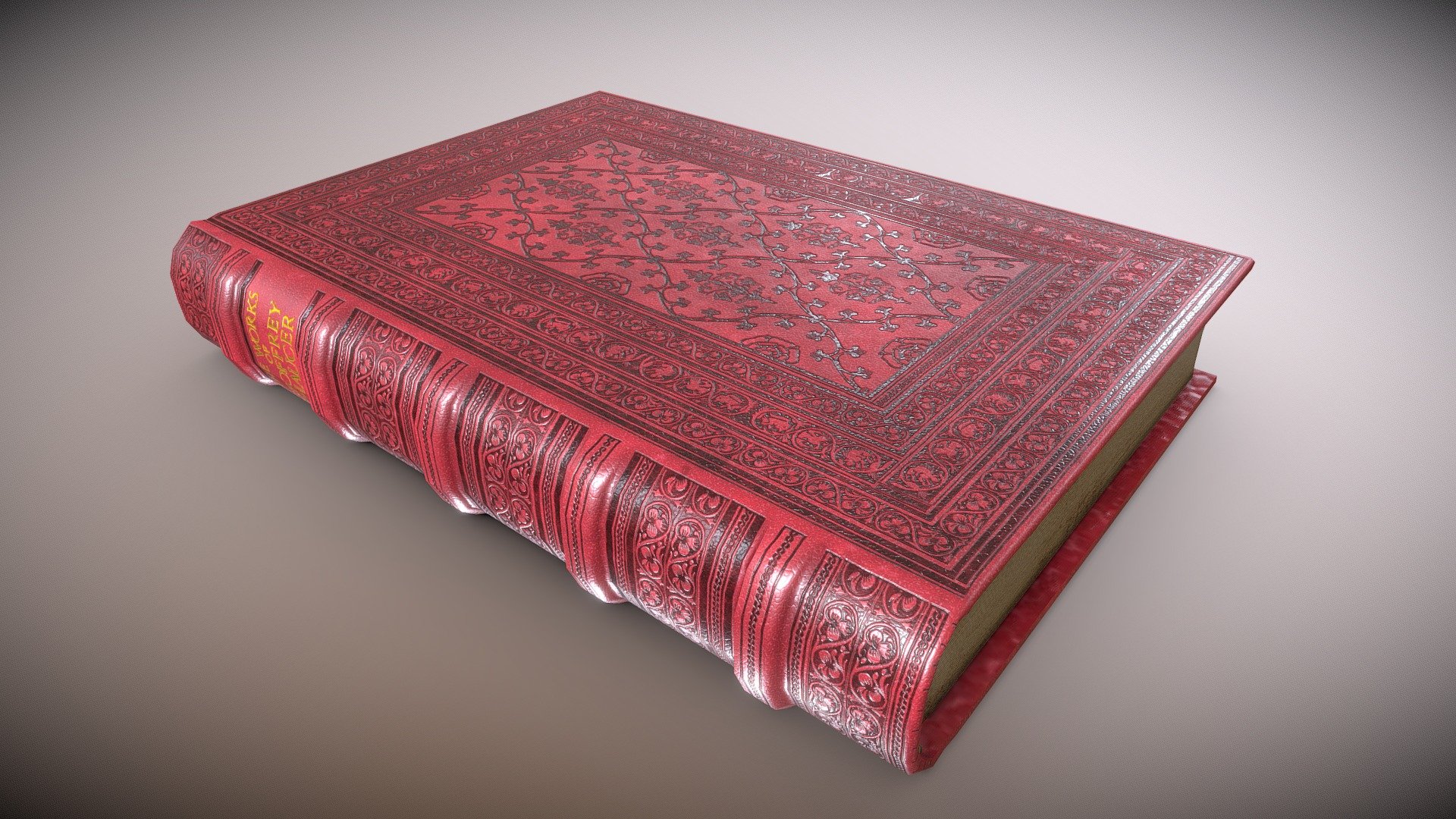 The Kelmscott Chaucer - 3D model by alytlebird (@alytle96) [3eb98d1 ...