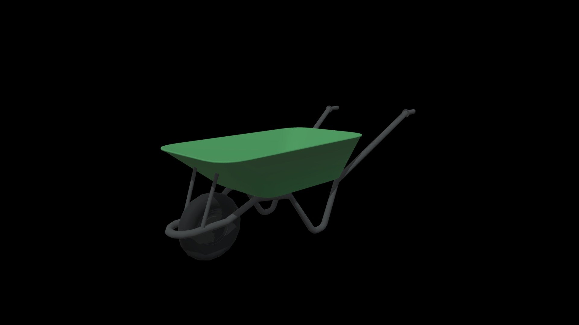 Wheelbarrow - Download Free 3D model by Termi1 [3eb9c21] - Sketchfab