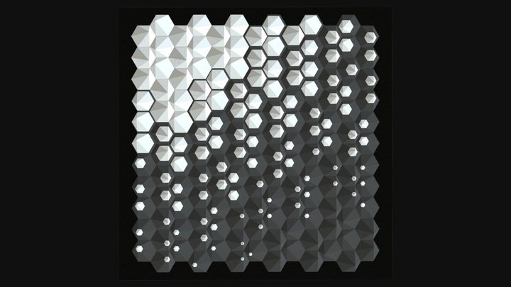 Hexagonal 3D models - Sketchfab