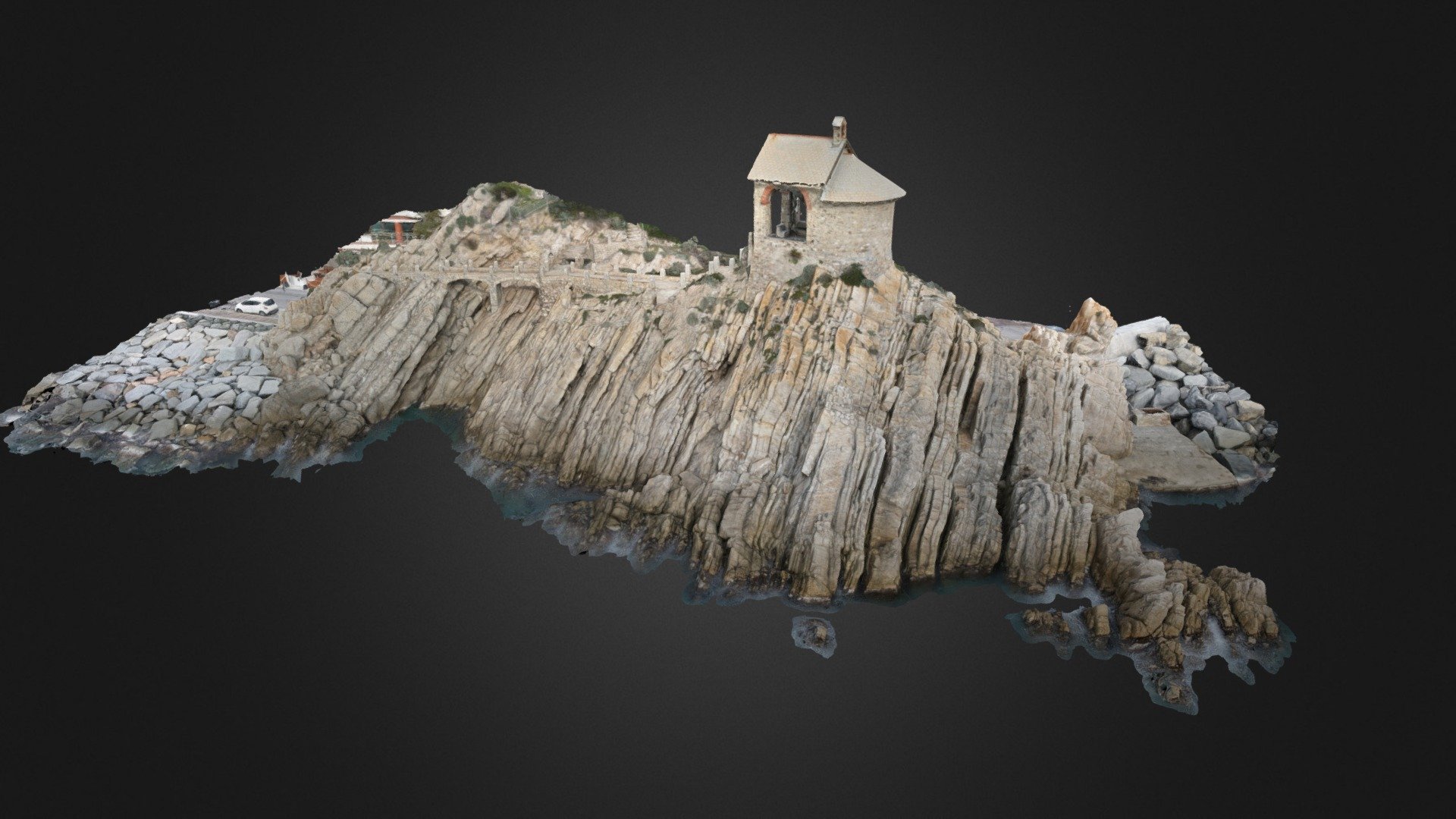 Alassio outcrop - 3D model by niccolomenegoni [3ebb820] - Sketchfab