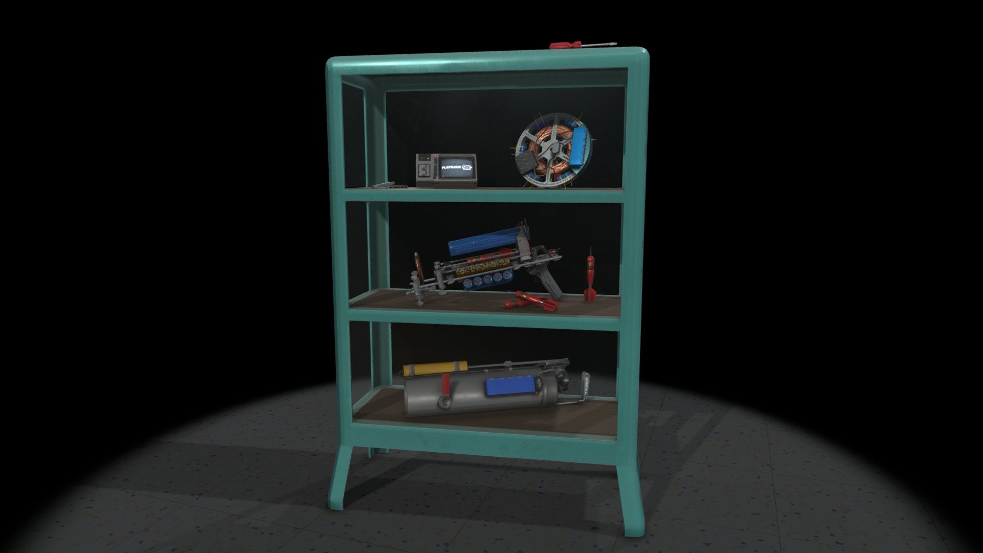 Playback Loop - First Person View Model Display - 3D model by ...