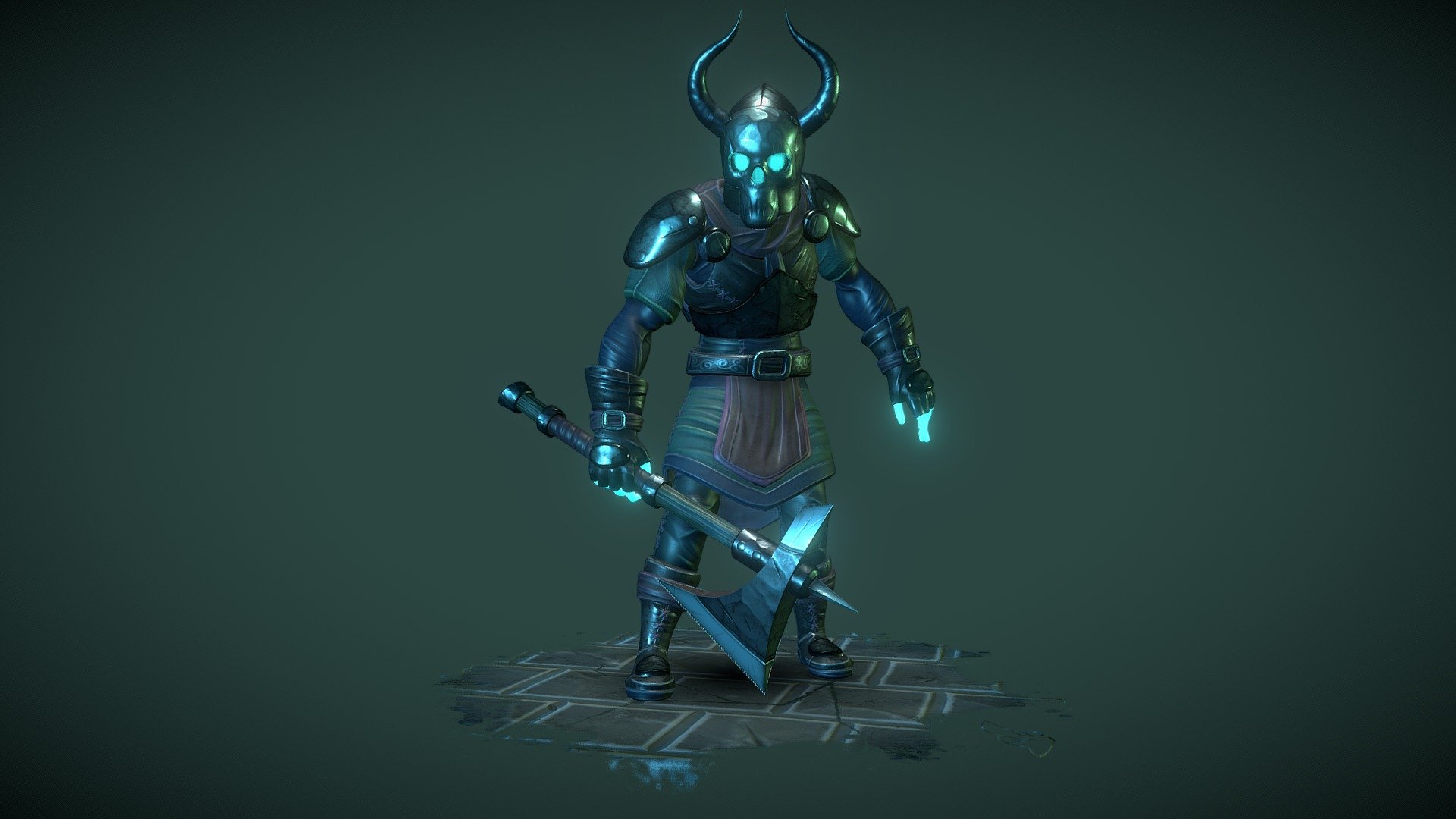 Stylized Wraith Knight / Death Warrior - Download Free 3D model by ...