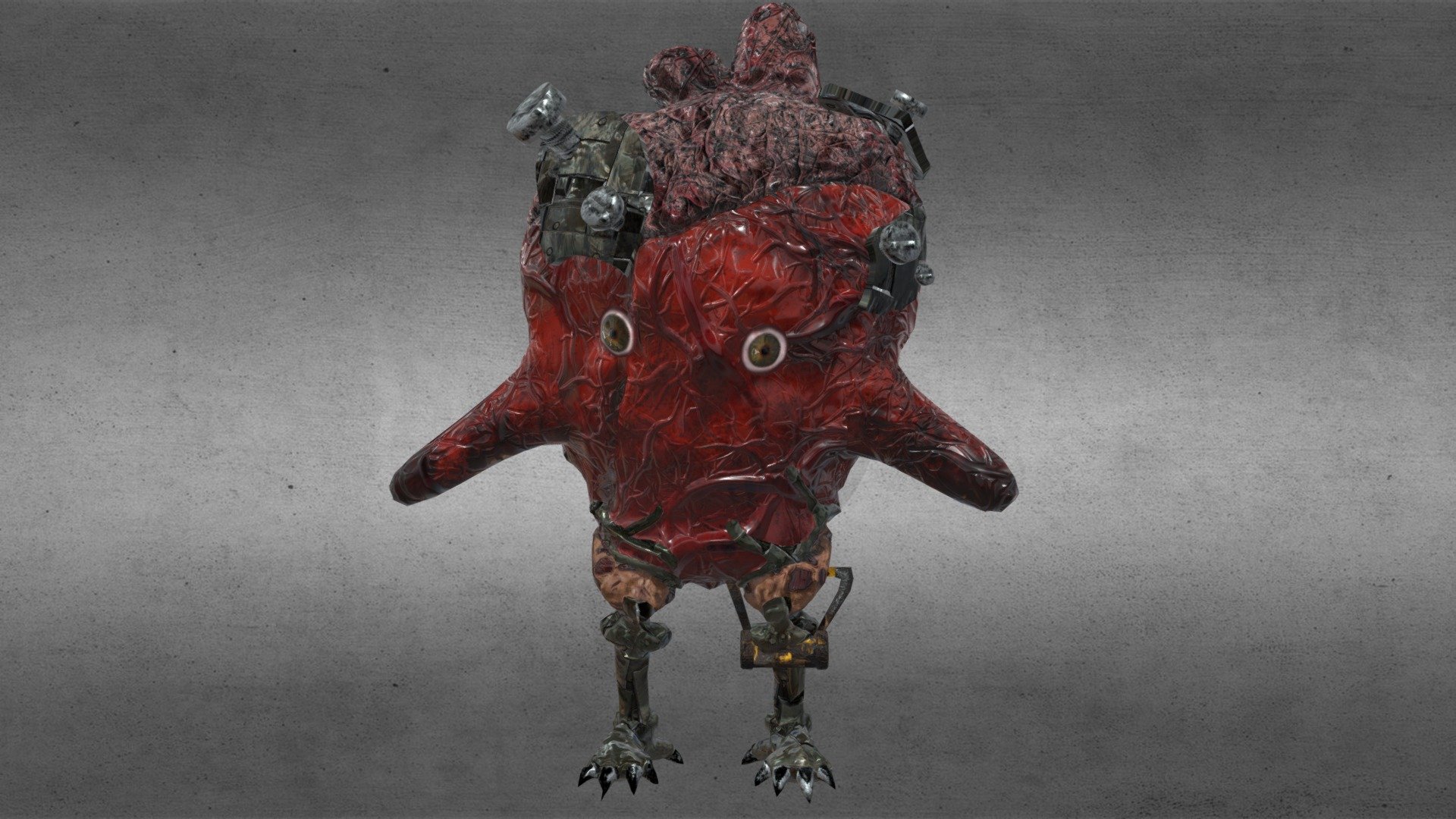 Heart Creature - Buy Royalty Free 3D model by Marcin.Kwiatkowski ...
