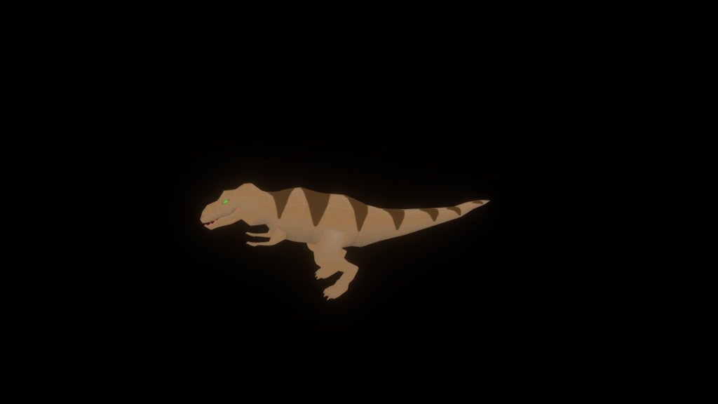 Animated Dino - 3D model by wmoushen [3ec0789] - Sketchfab