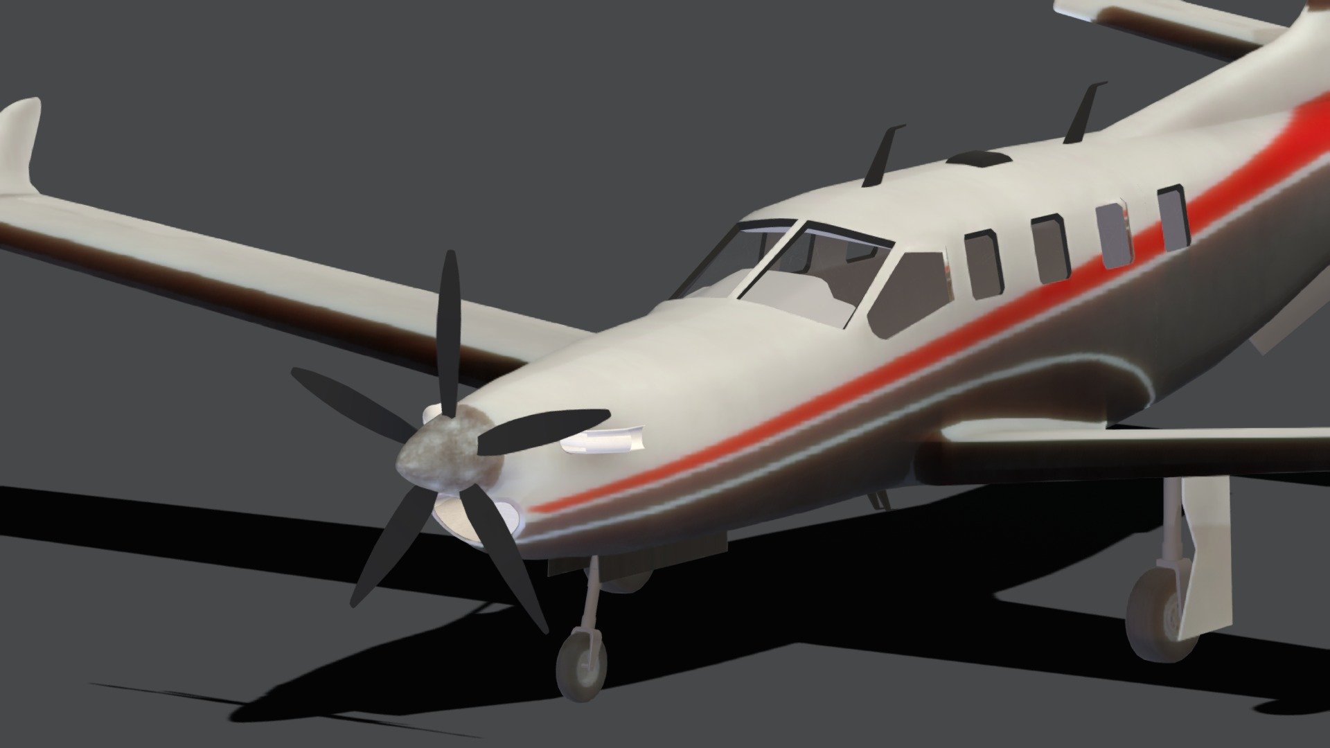 Socata TBM 700 - 3D model by Cxyber (@lCxyber) [3ec0bc6] - Sketchfab