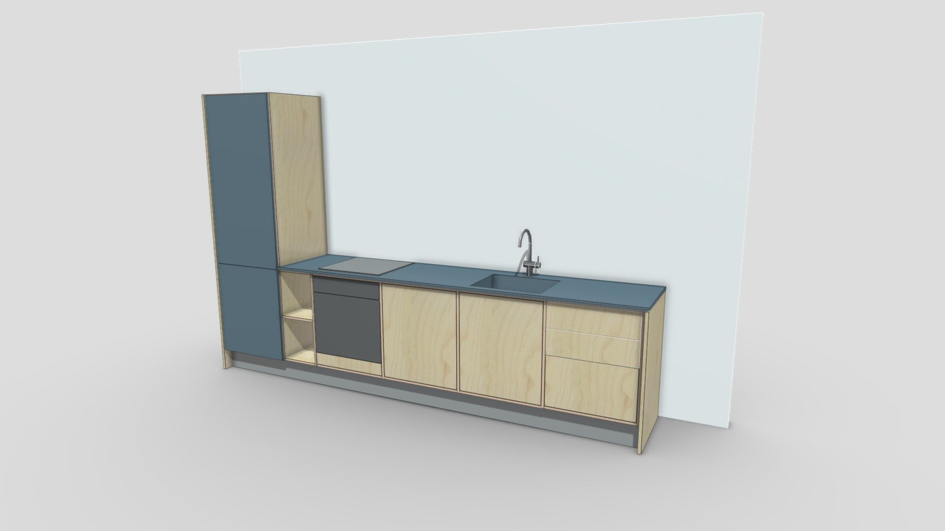 CIH_FSC100_kitchen_v04 - 3D model by stykka.com [3ec382e] - Sketchfab