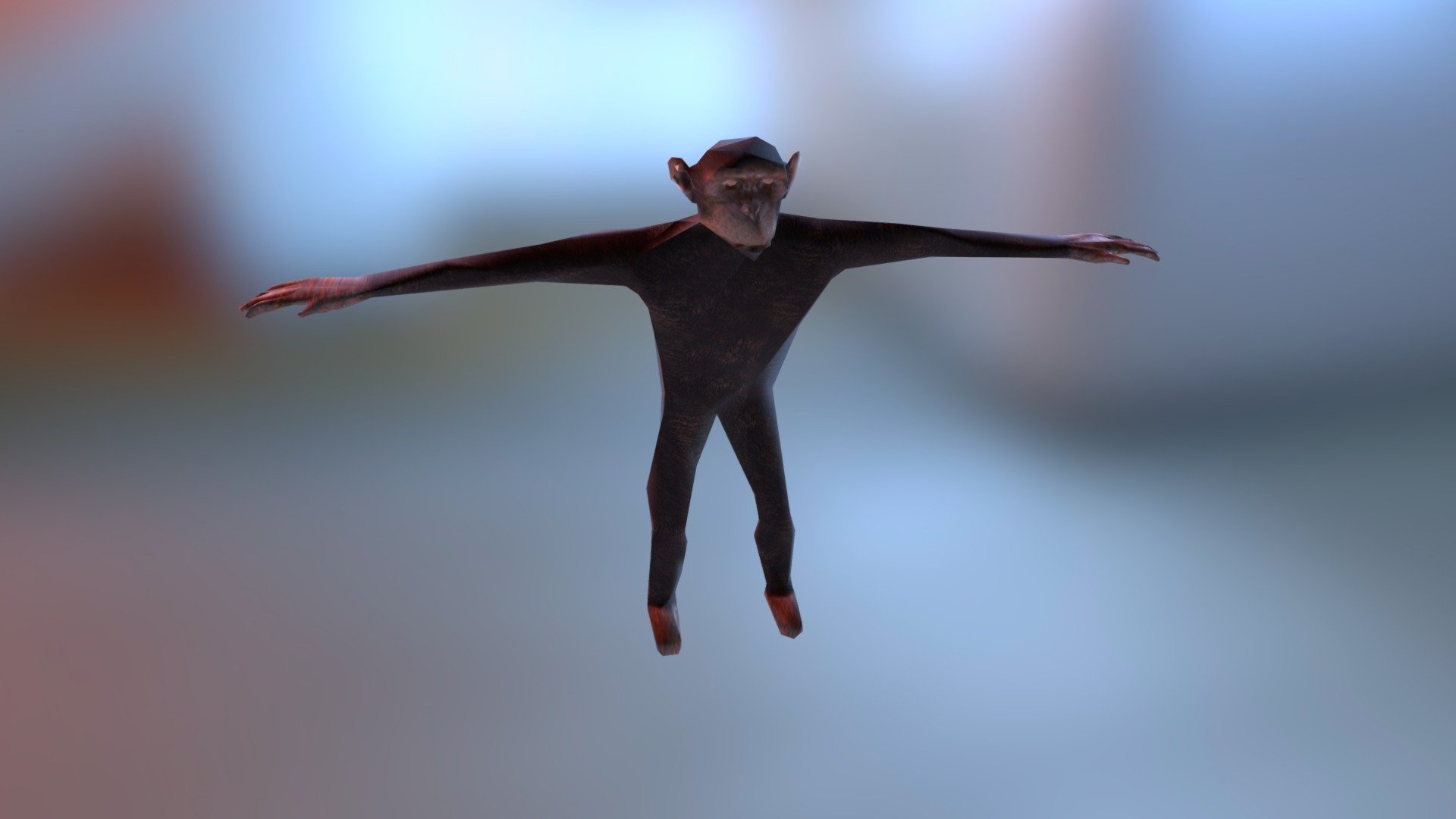 Chimpanzee - 3D model by Vahe Simonyan (@vardges) [3ec4ea0] - Sketchfab