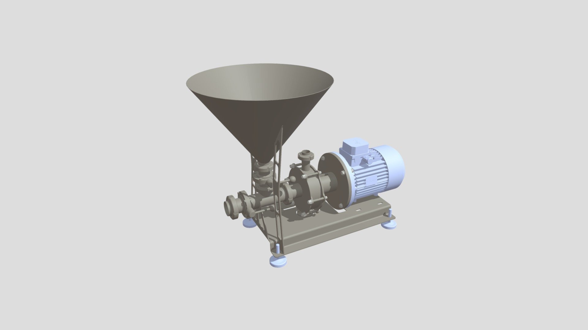 High Shear Pump Cone - 3D model by fpesa [3ec552b] - Sketchfab