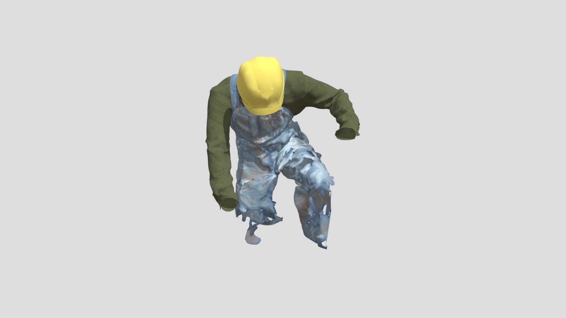 Overalls Outfit - 3D model by zhengsusan3 [3ec5bd3] - Sketchfab