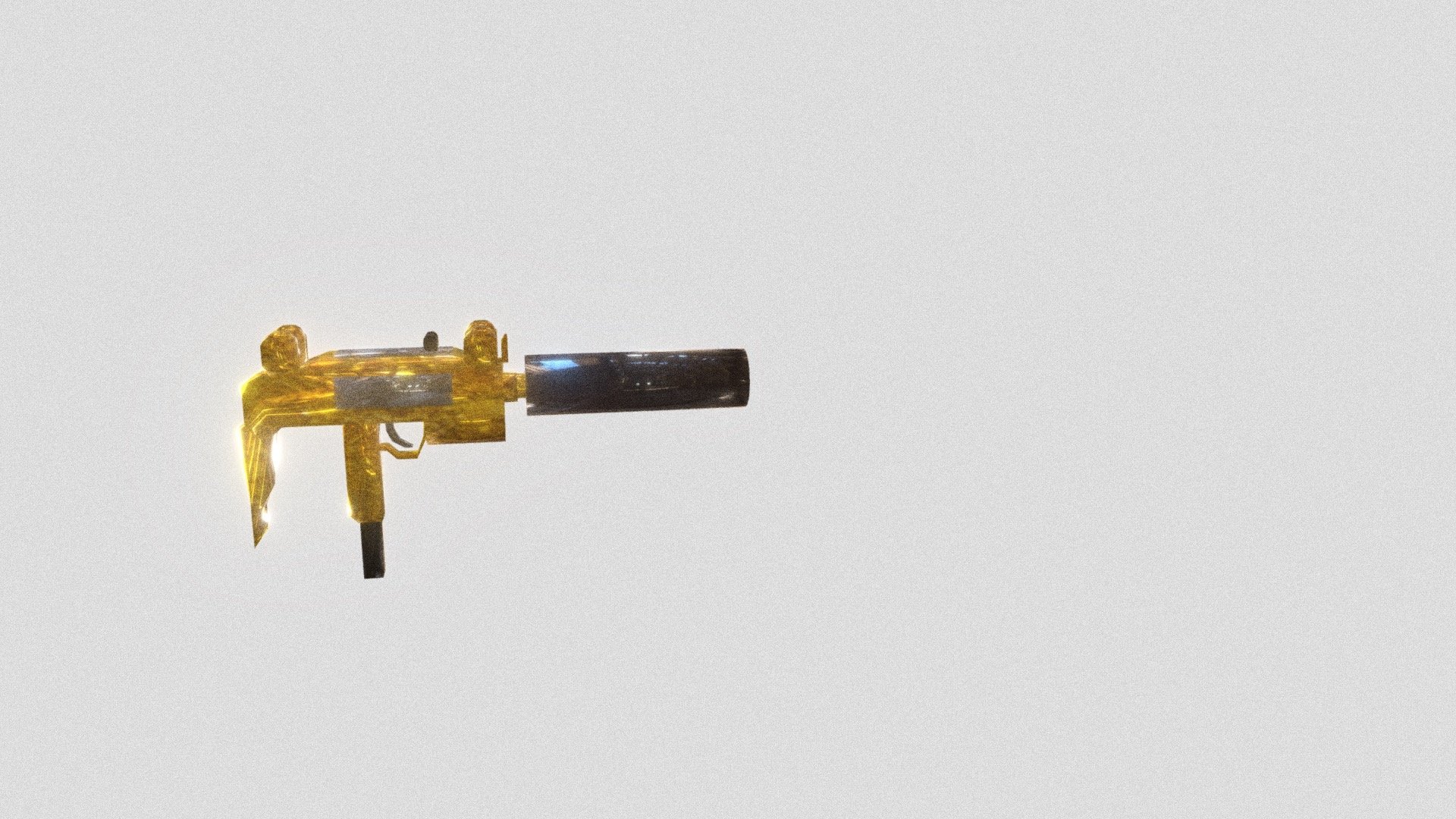 UZI Golden - Download Free 3D model by CALL OF DUTY CRAFT (@Mookbway ...