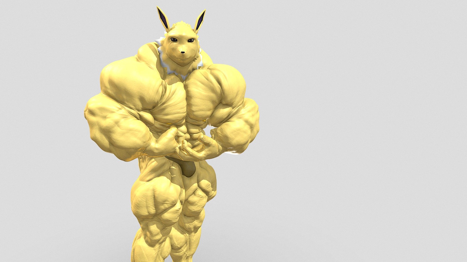 Jolteon - 3D model by John Doe (@atx214741) [3ec68d9] - Sketchfab