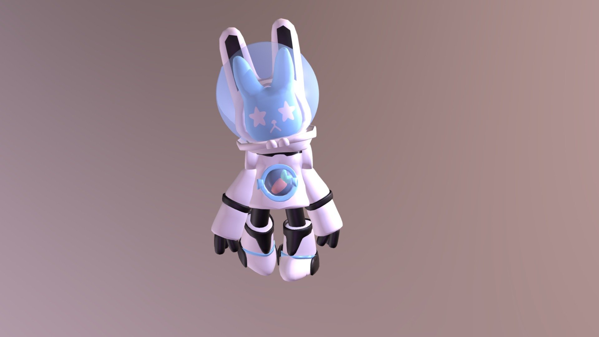 Robot rabbit model - 3D model by LimeMawy (@sturmpfeil2015) [3ec7ac3 ...