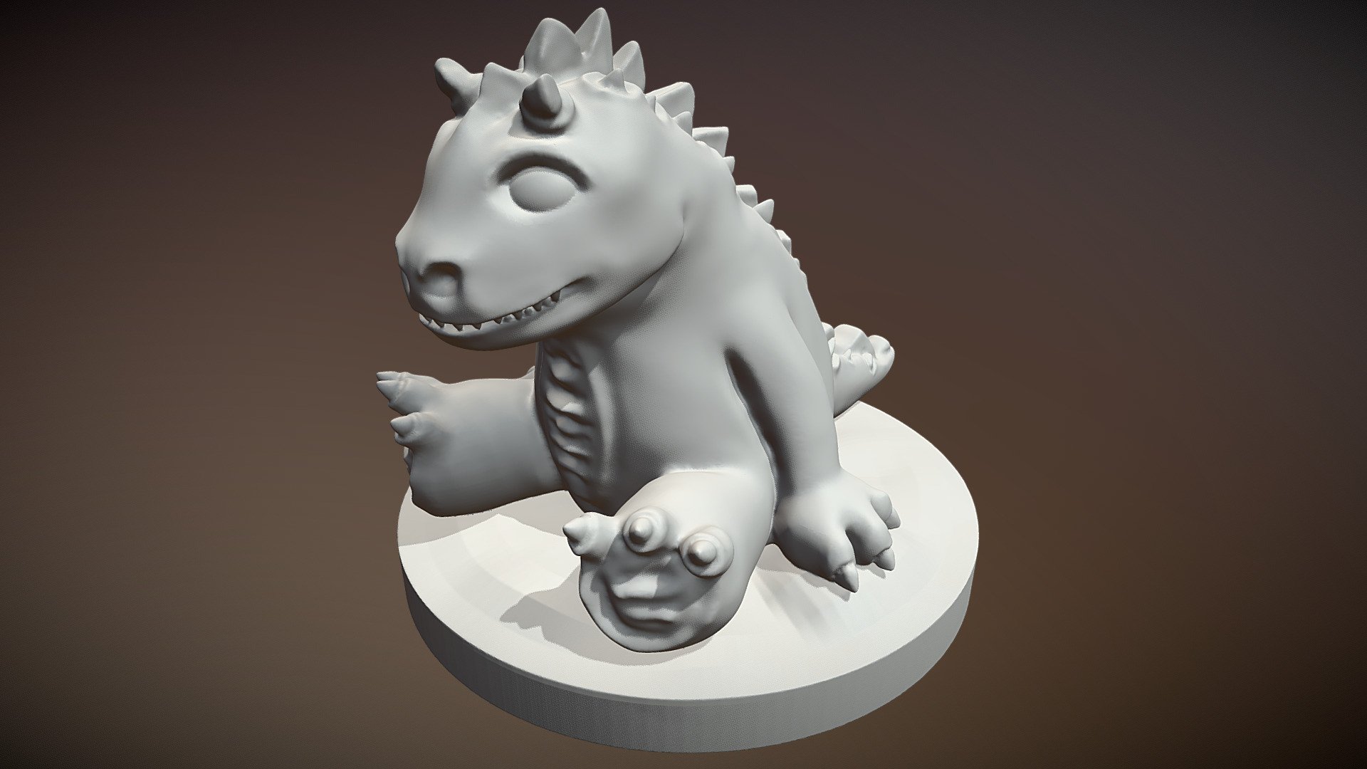 Little_Dinosaur - 3D model by Camille Bougeard (@cambd) [3ec8af7 ...