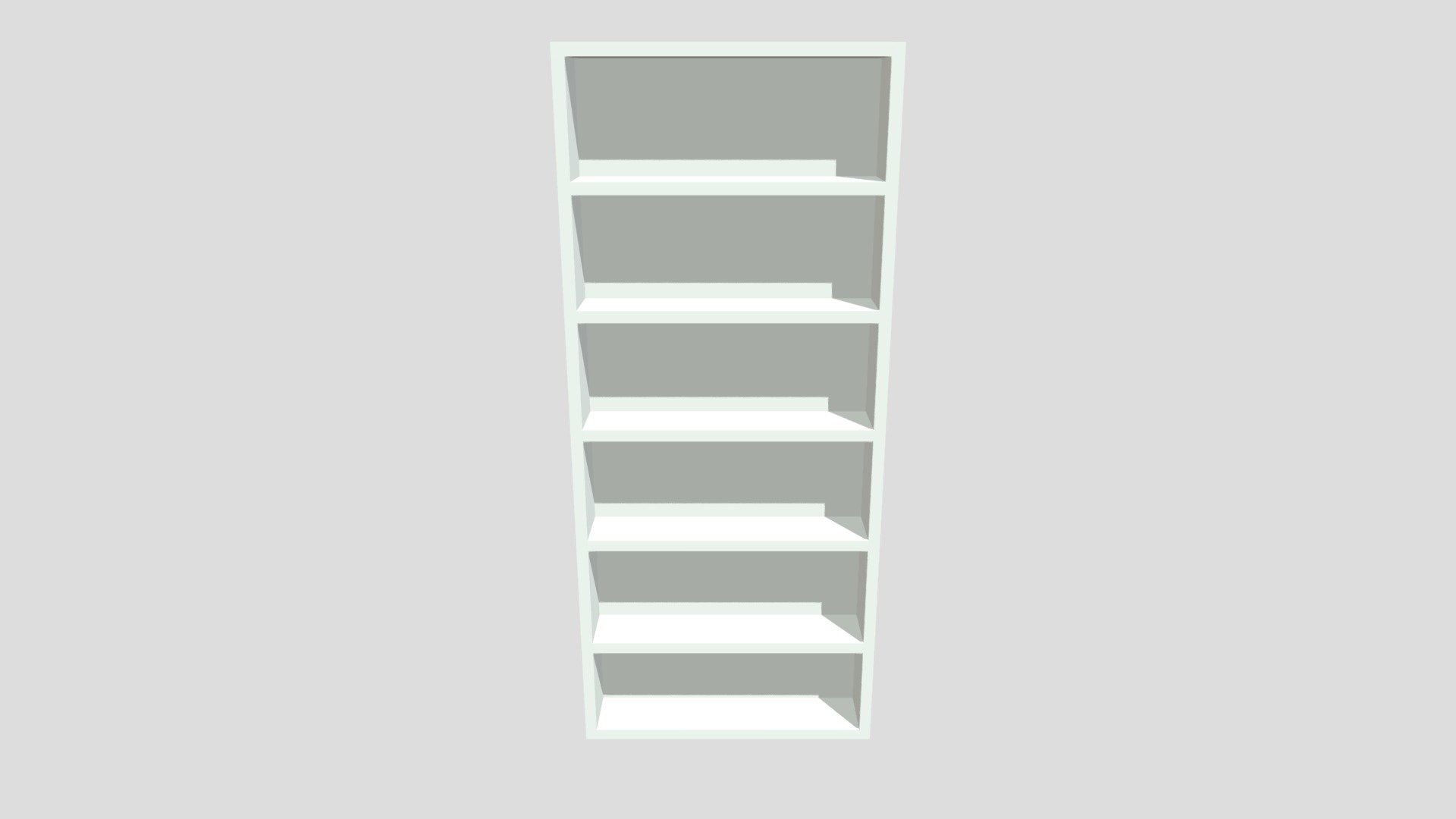 Double Side Bookshelf - Download Free 3D model by WolfzEvergreen ...