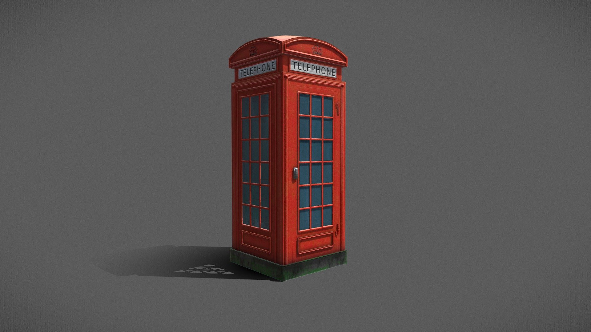Red Telephone Box - 3D model by rustwd [3eca039] - Sketchfab