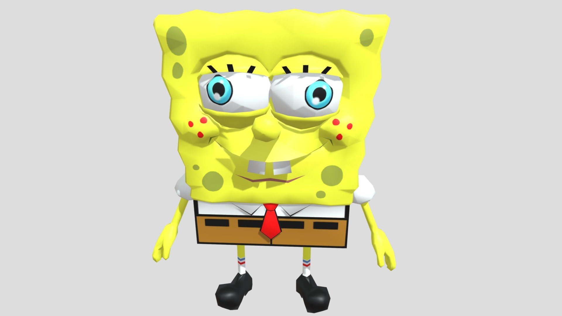 Roblox Bfbb Spongebob Download Free 3d Model By Smf Features