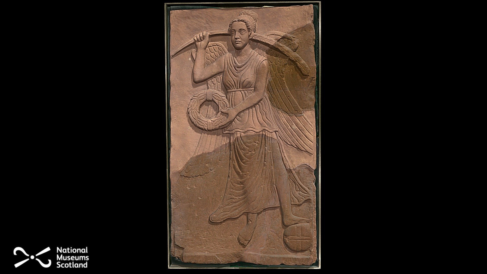 Roman Sculpture of Victory, Birrens, Scotland - 3D model by National ...
