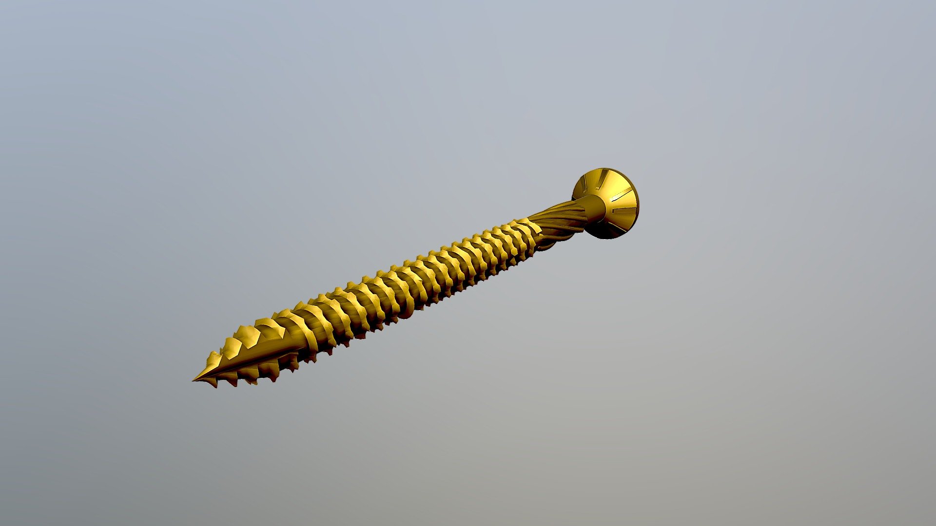 High Performance Wood Screws - 3D model by Engineering Edge (Singapore ...
