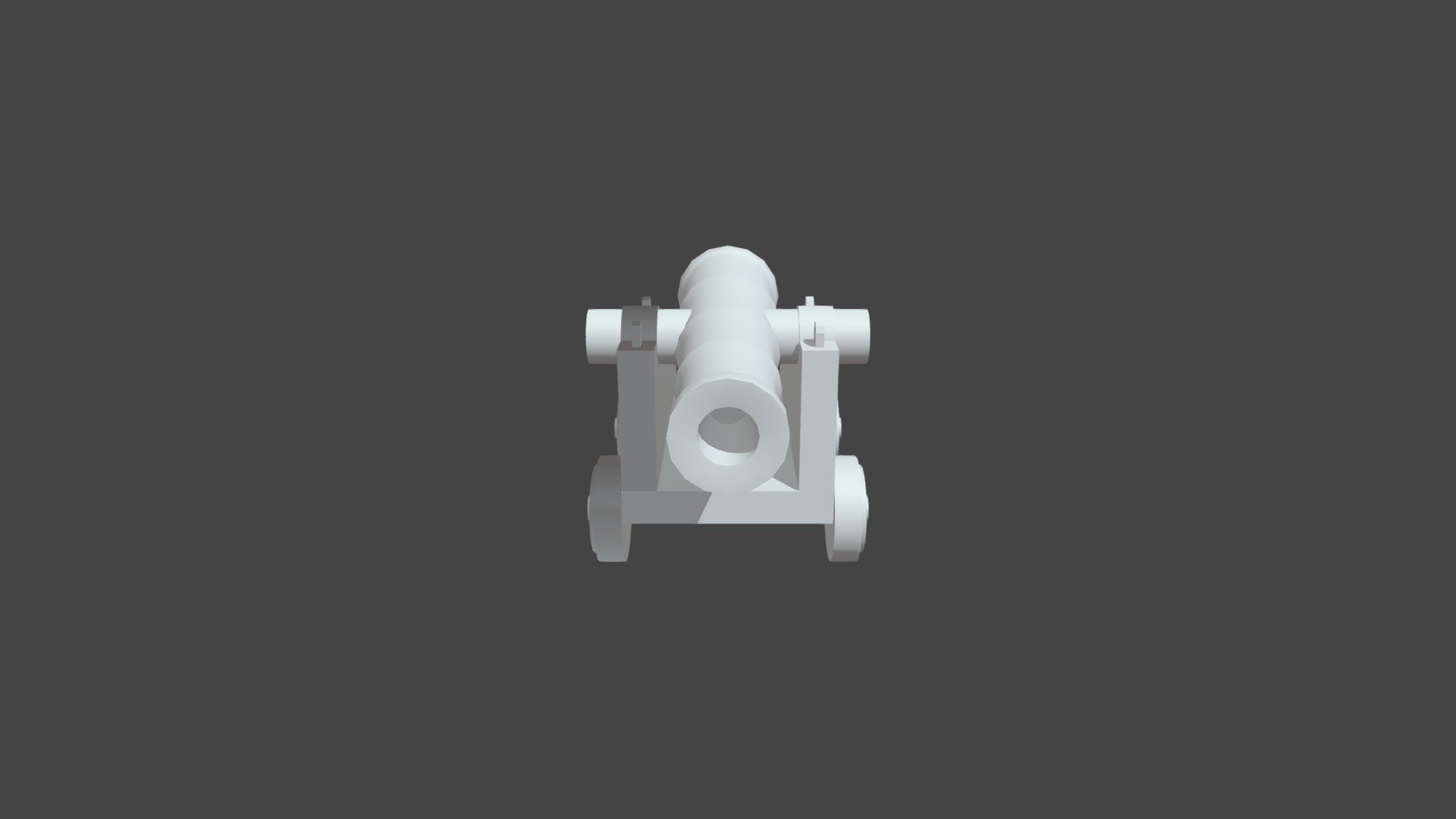 Low Poly Cannon - Download Free 3D model by lesali713 [3ecd6d9] - Sketchfab