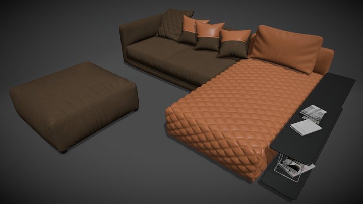 Natuzzi 3D models - Sketchfab