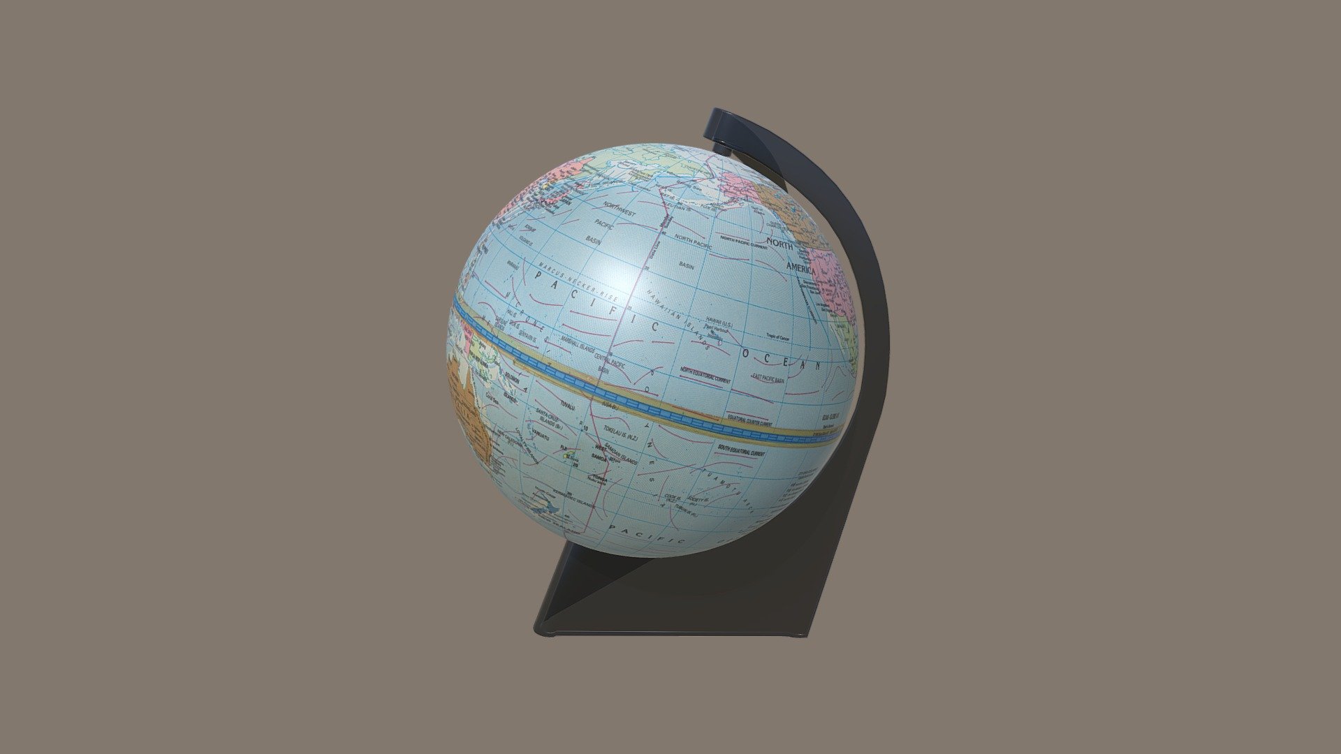 Scan–Globe A/S Edition 8/93 GB - 3D model by V.89 (@Vince.Lestrade ...