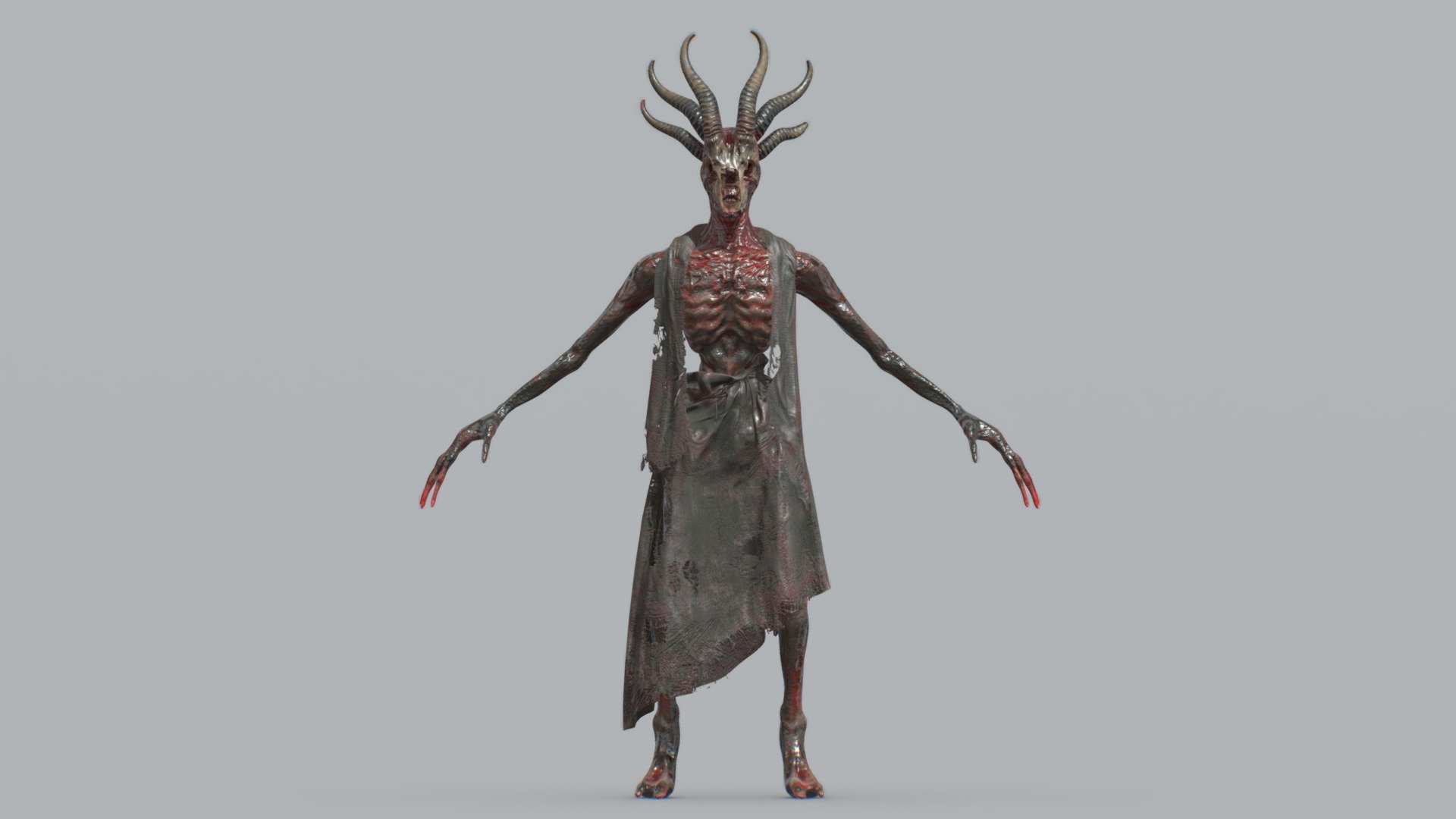 Creepy Ghost - GHOATHER - 3D model by hmax.3d [3ecee20] - Sketchfab