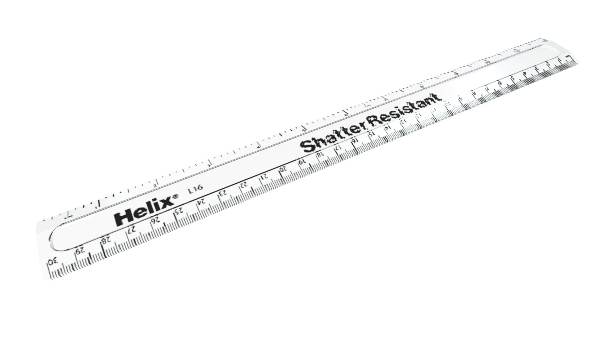 Shatter Resistant Ruler - Buy Royalty Free 3D model by Studio Lab ...