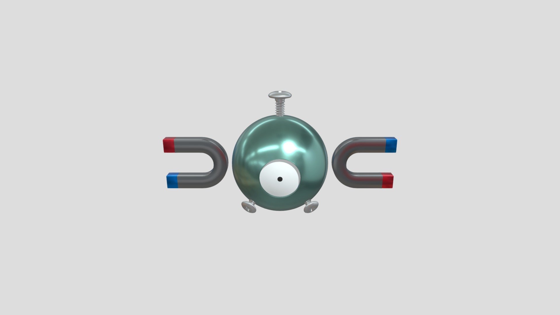 Magnemite - 3D model by satochibi [3ed0a17] - Sketchfab