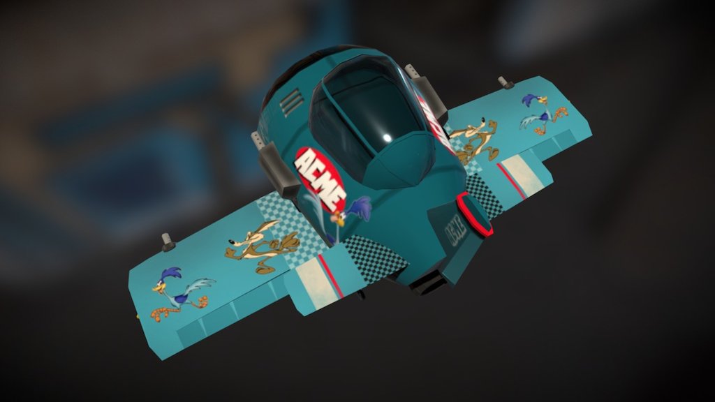 Avion ACME - 3D model by céline perrier (@celinegraphic.com) [3ed176b ...
