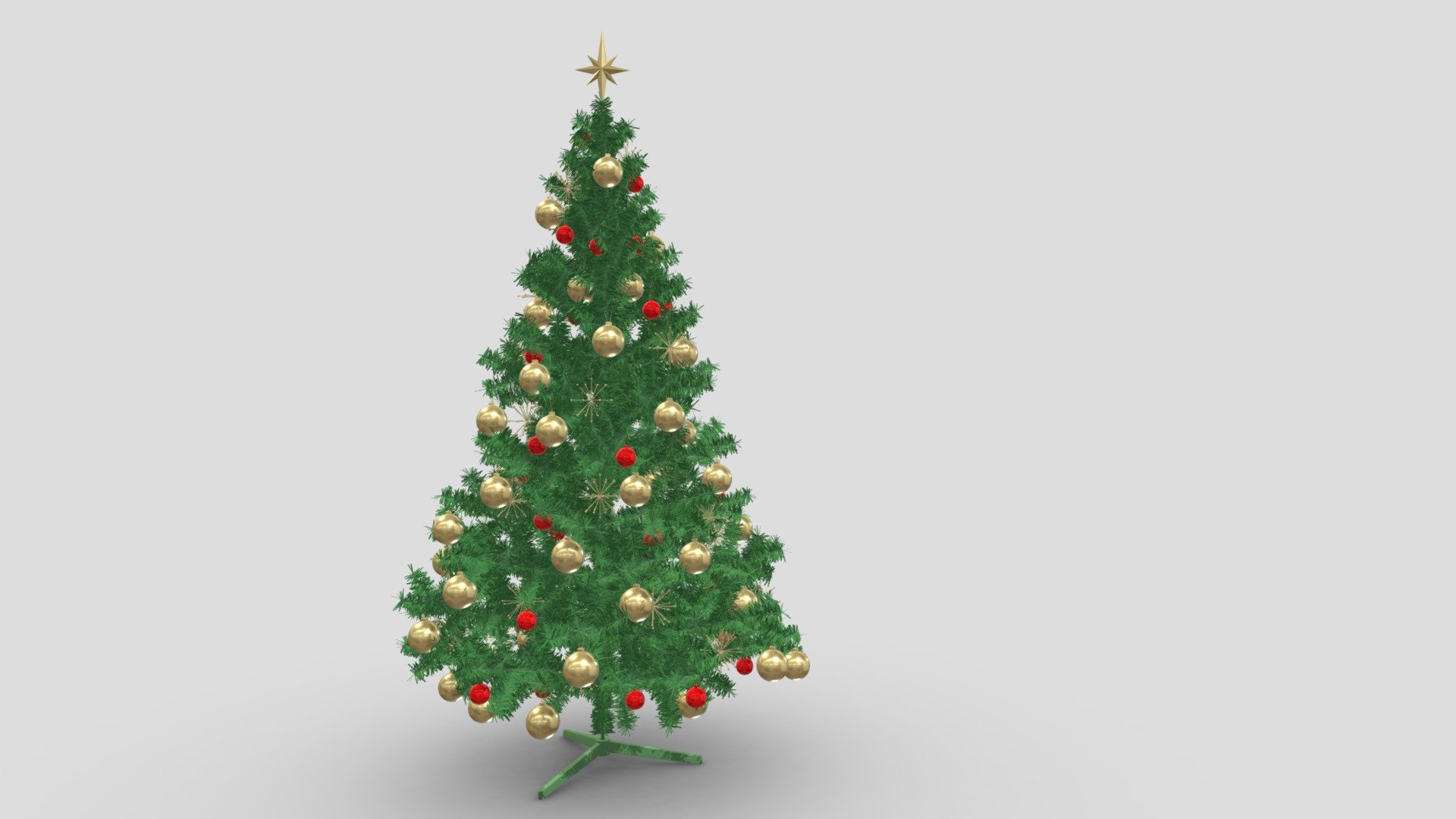 Christmas Festival 3D Decorative Objects - 3D model by Kailash H ...