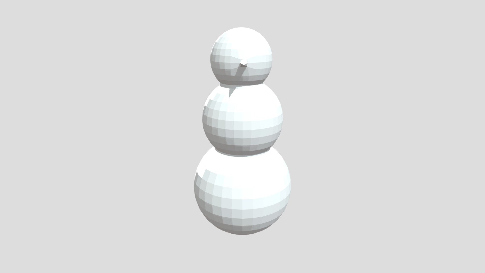 Snowman Basic - Download Free 3D model by fox_en [3ed2130] - Sketchfab