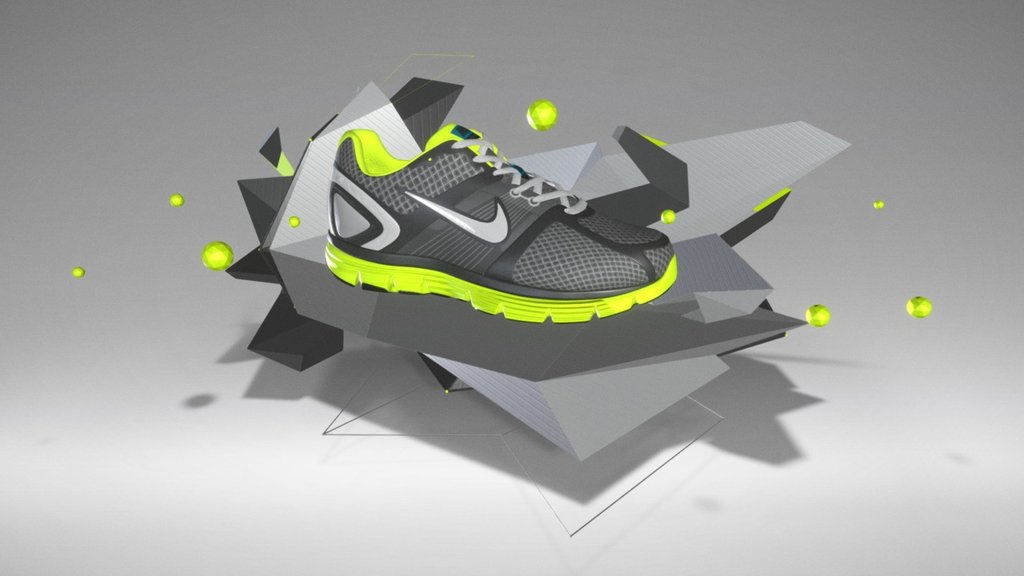 Nike Shoe - 3D model by Max (@maxkulich) [3ed3030] - Sketchfab