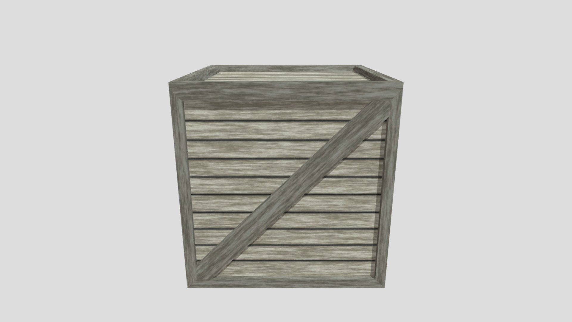 Wooden Crate (Closed) - 3D model by austinfbeard [3ed613b] - Sketchfab