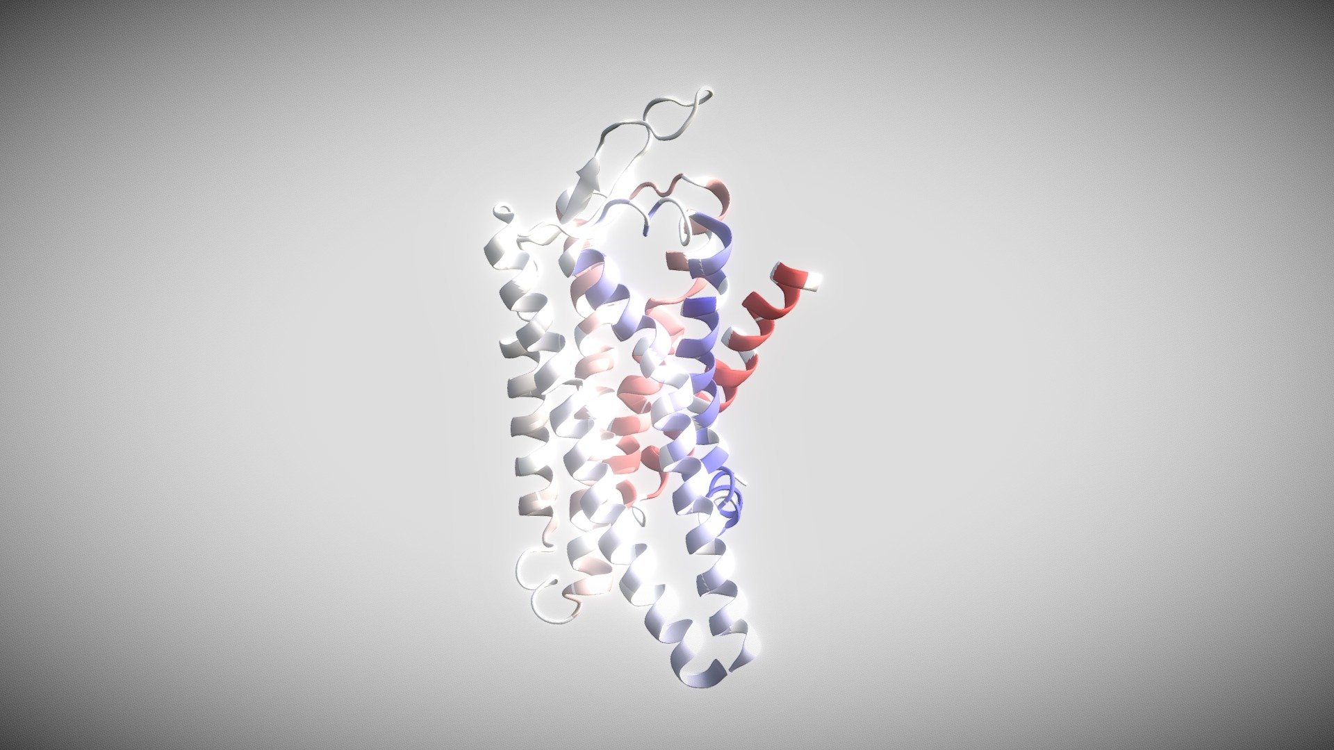 GPCR Protein - 3D model by mixjosh [3ed72f3] - Sketchfab
