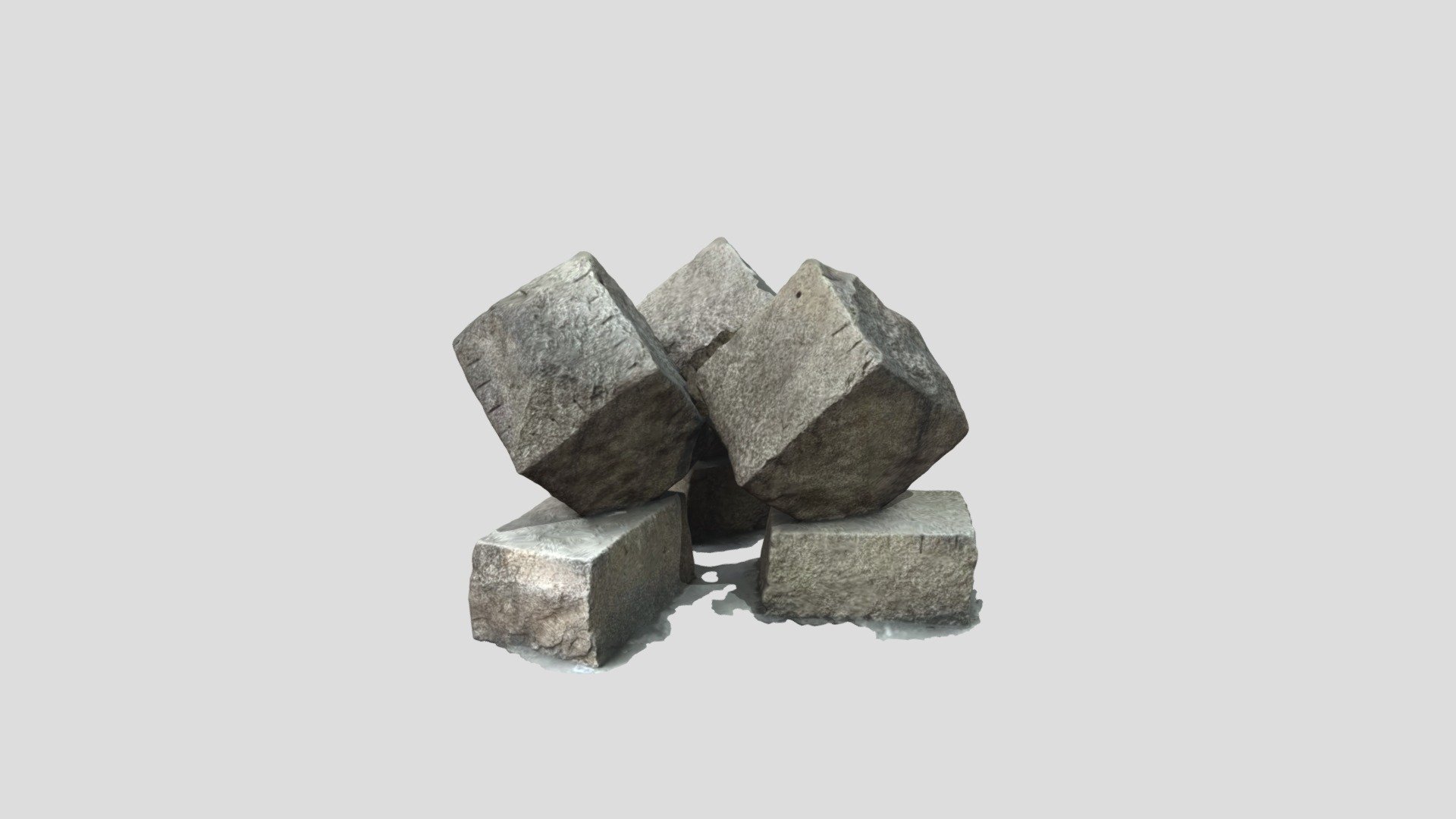 Stones - Download Free 3D model by Yoshikazu Takayama (@t.yoshi25133 ...