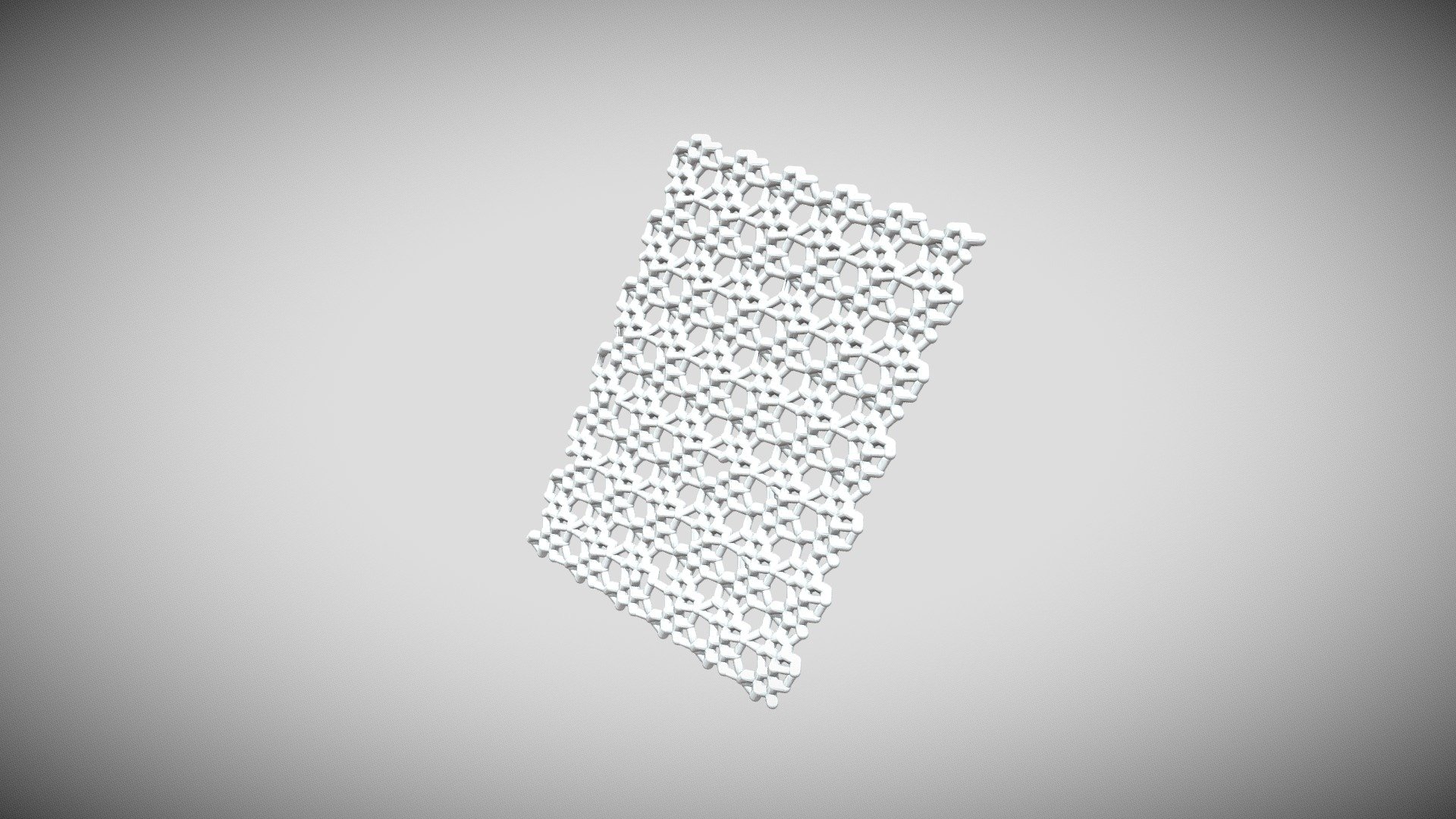 Cellulose-I sheet surface-ribbon - Download Free 3D model by Felipe ...