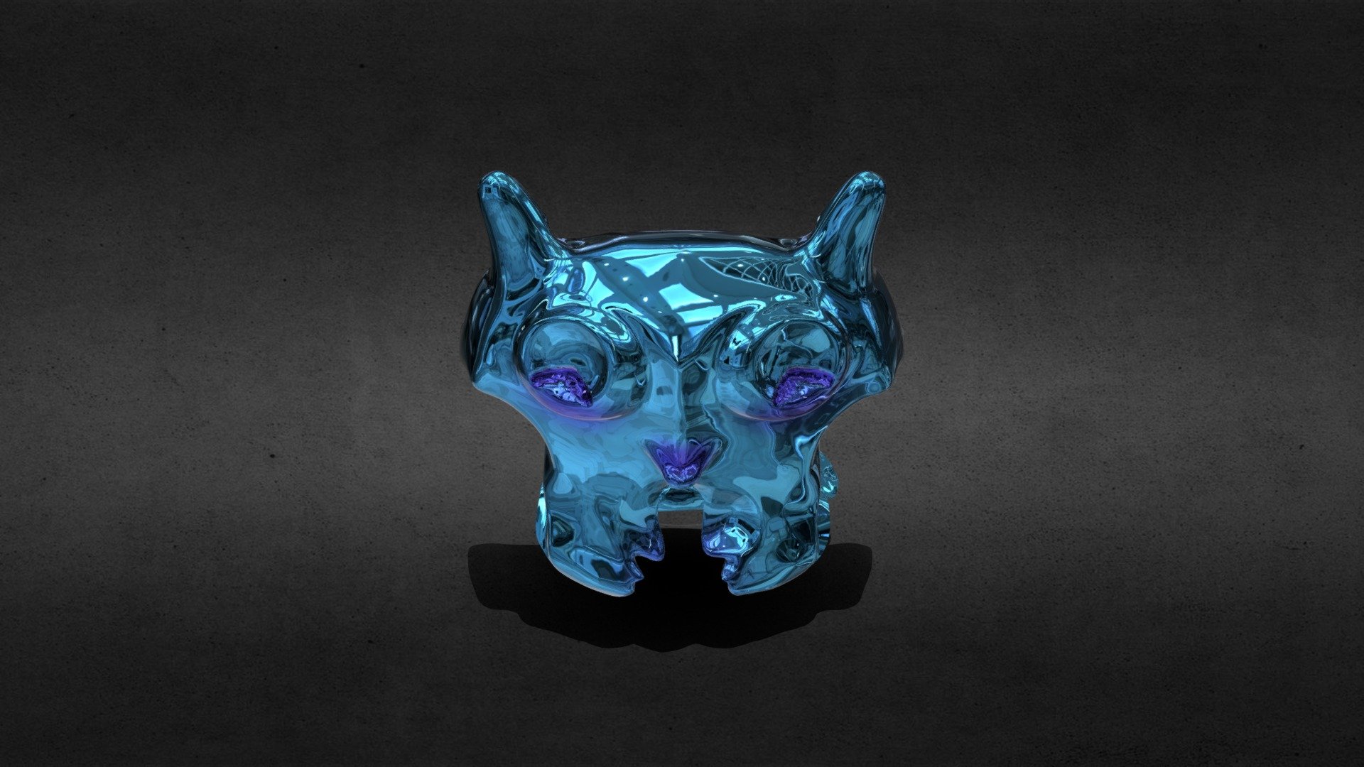 Monster - Download Free 3D model by Erika (@bonvicinie) [3ed96e2 ...