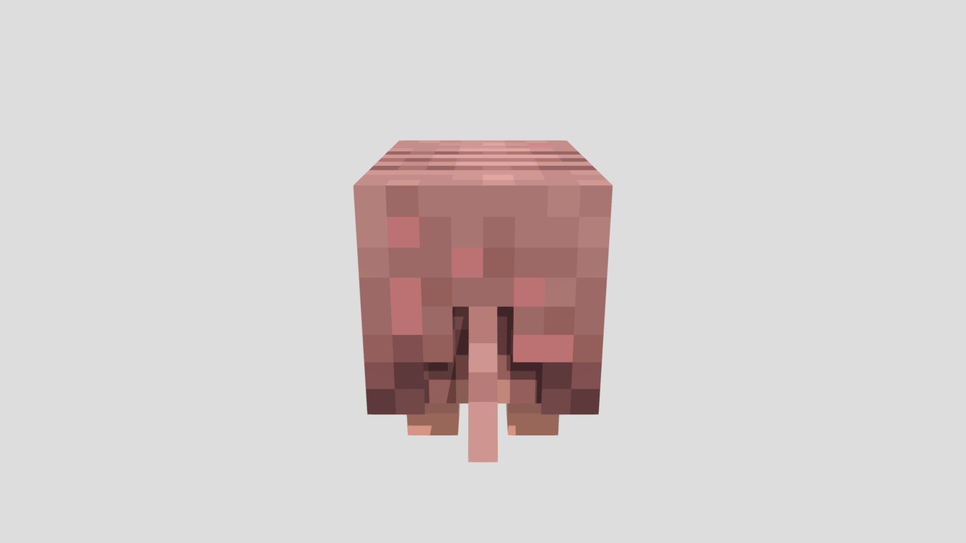 Minecraft armadillo - 3D model by jacobrileysmith88 [3edab44] - Sketchfab