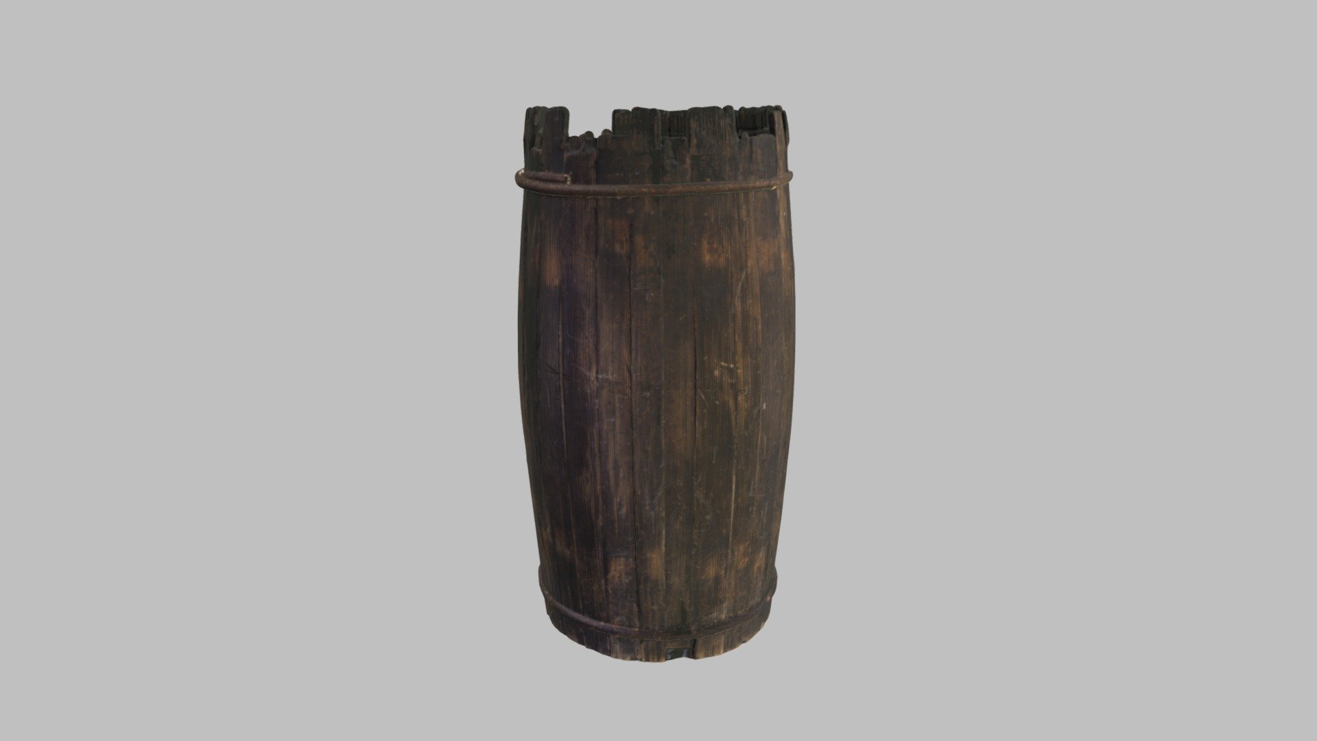 Viking Age Small Barrel - 3D model by Grinnell College Immersive ...