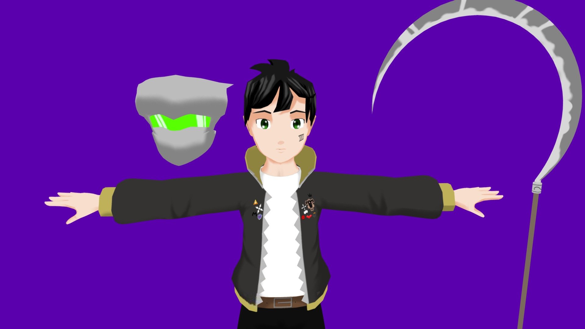 Just M avatar comm - 3D model by rockmon [3edcc94] - Sketchfab