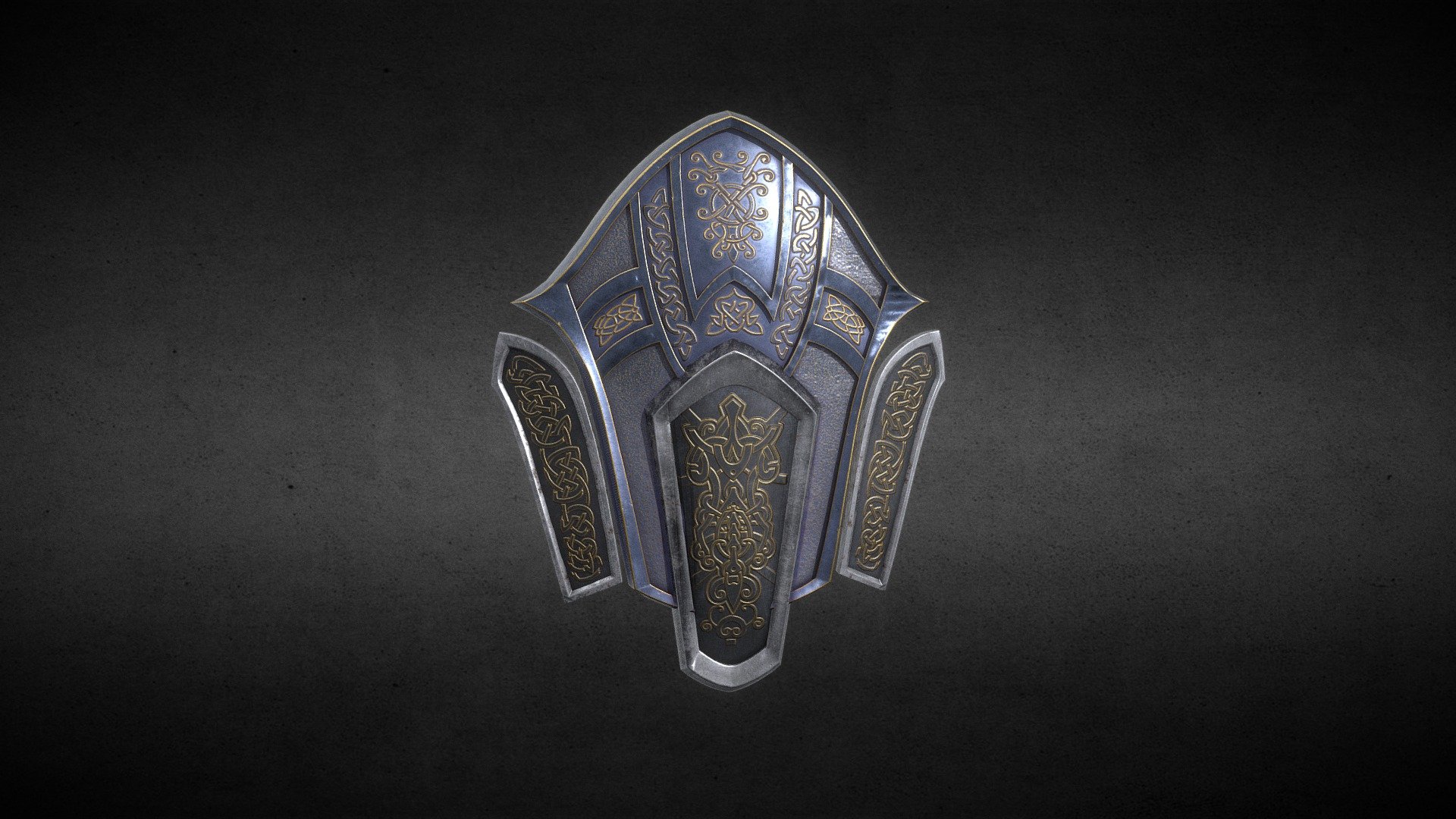 Medieval Shield_4 - 3D model by 300Mind [3ede468] - Sketchfab