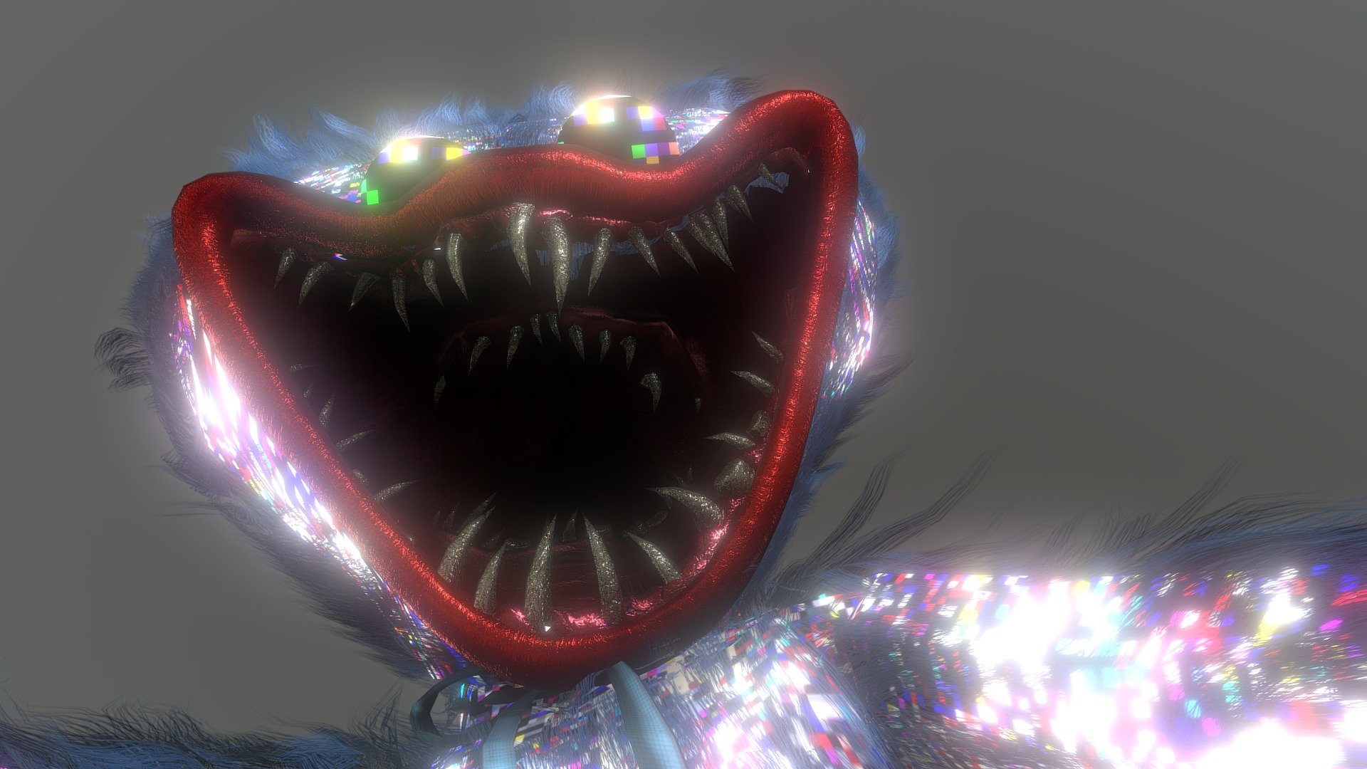 Corrupted Huggy Wuggy 2.0 - Download Free 3D model by ArachnoBoy ...